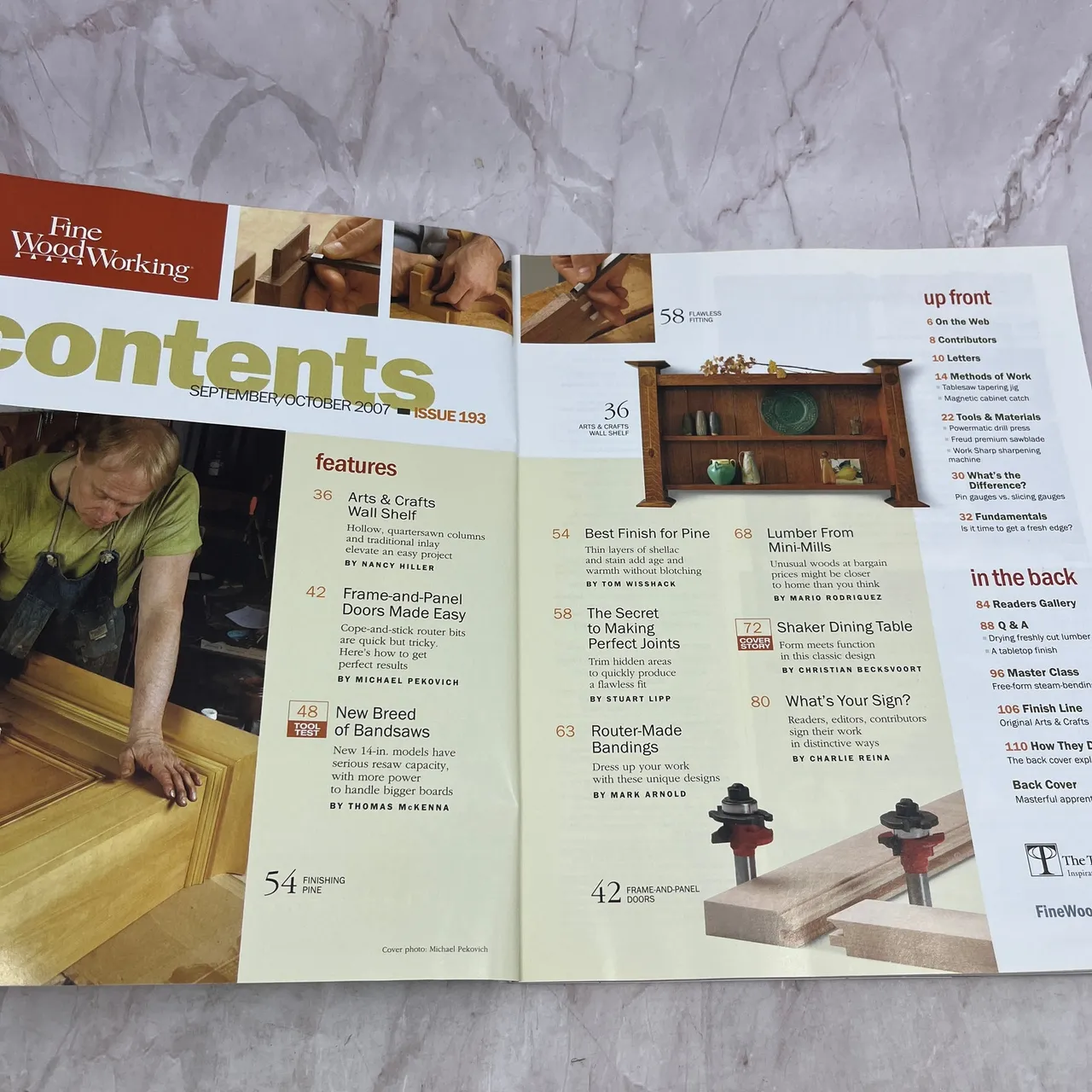 Shaker Trestle Table - Oct 2007 No 193 - Taunton's Fine Woodworking ...