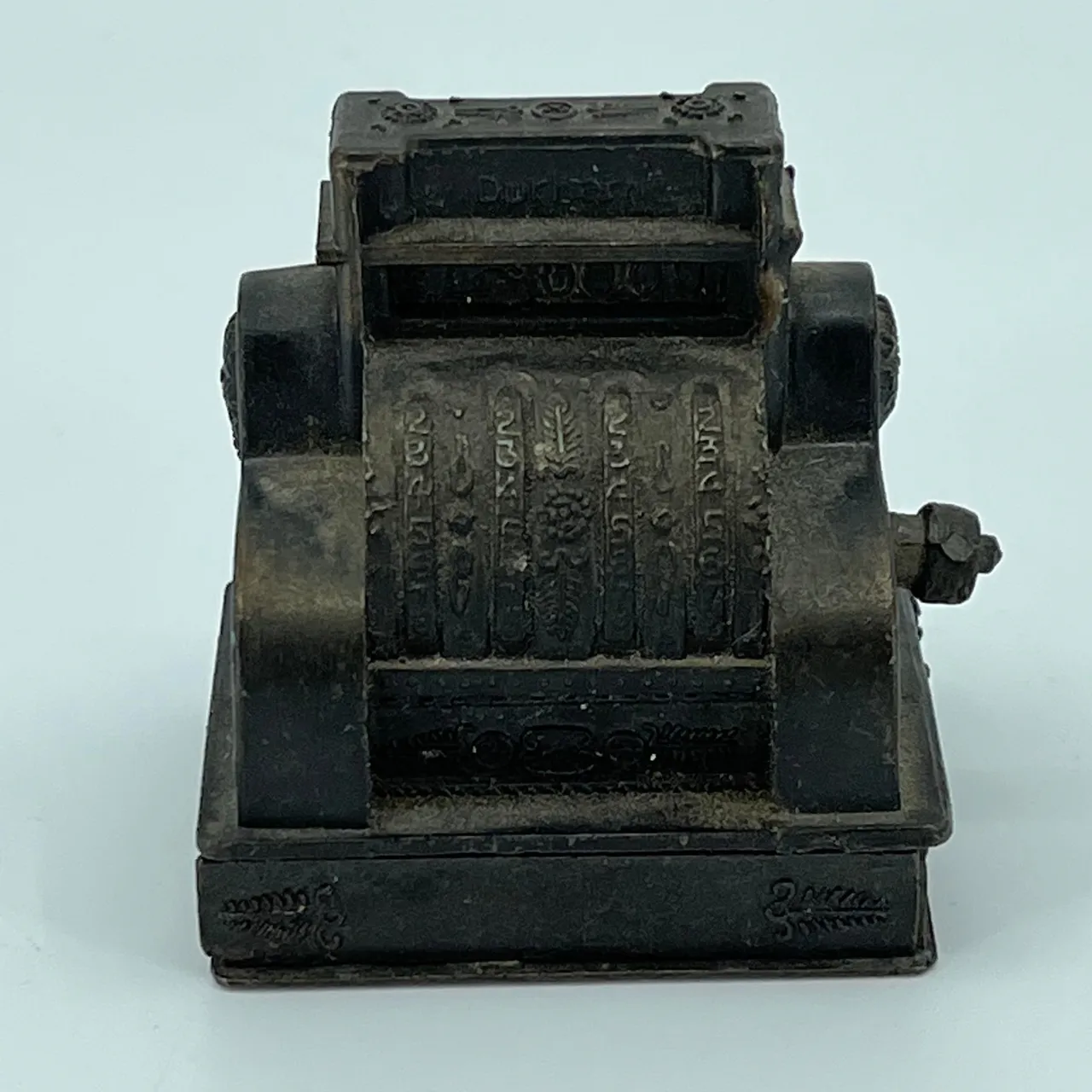 Vintage 1976 Bronze Durham Miniature Cash Register Cast Metal Doll ...